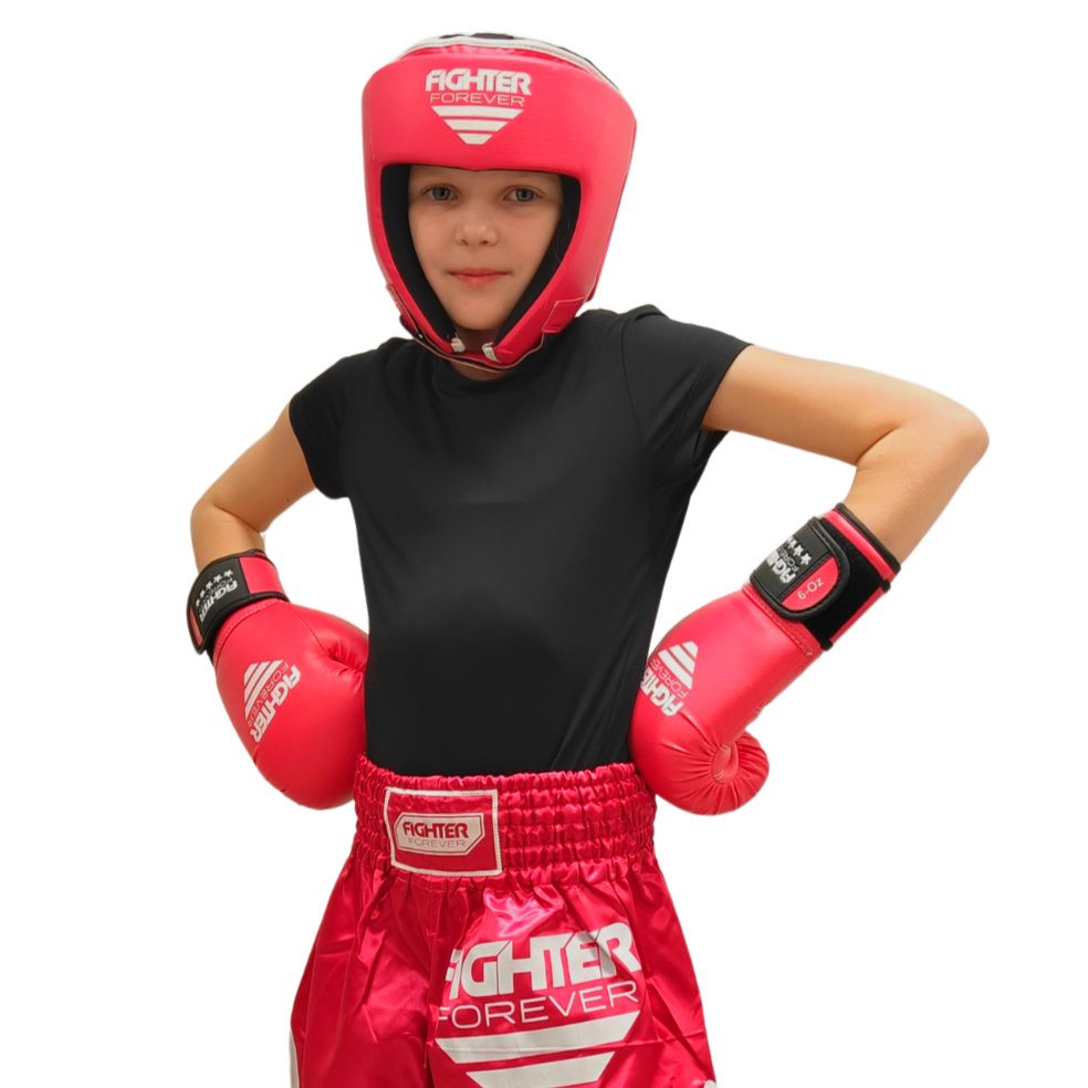 Fighter Forever EVO Lasten Nyrkkeilykypärä PINKKI-VALKO ...